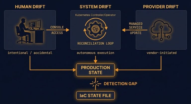 IaC Drift Detection: The Pipeline Isn't Your Only Control Plane